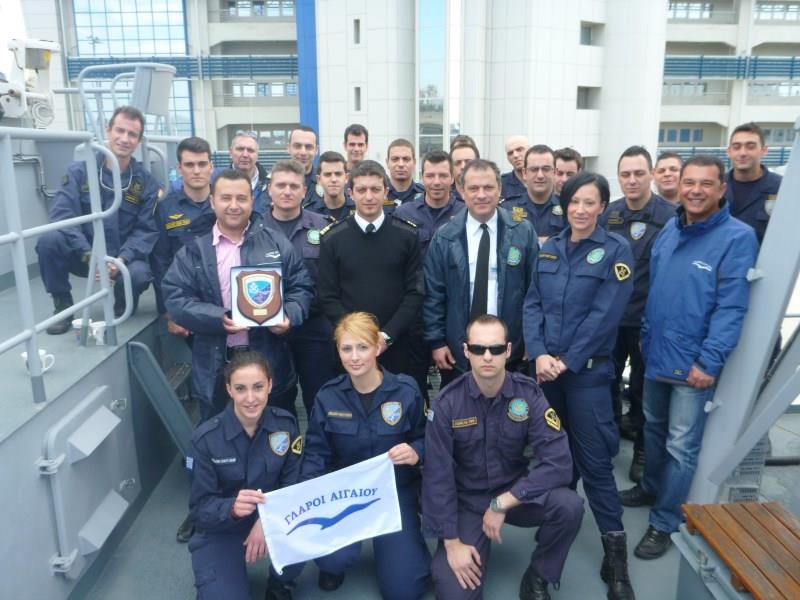 Ομάδα «ΓΛΑΡΟΙ ΑΙΓΑΙΟΥ» και Λιμενικό Σώμα - «Η θάλασσα που μας ενώνει ...