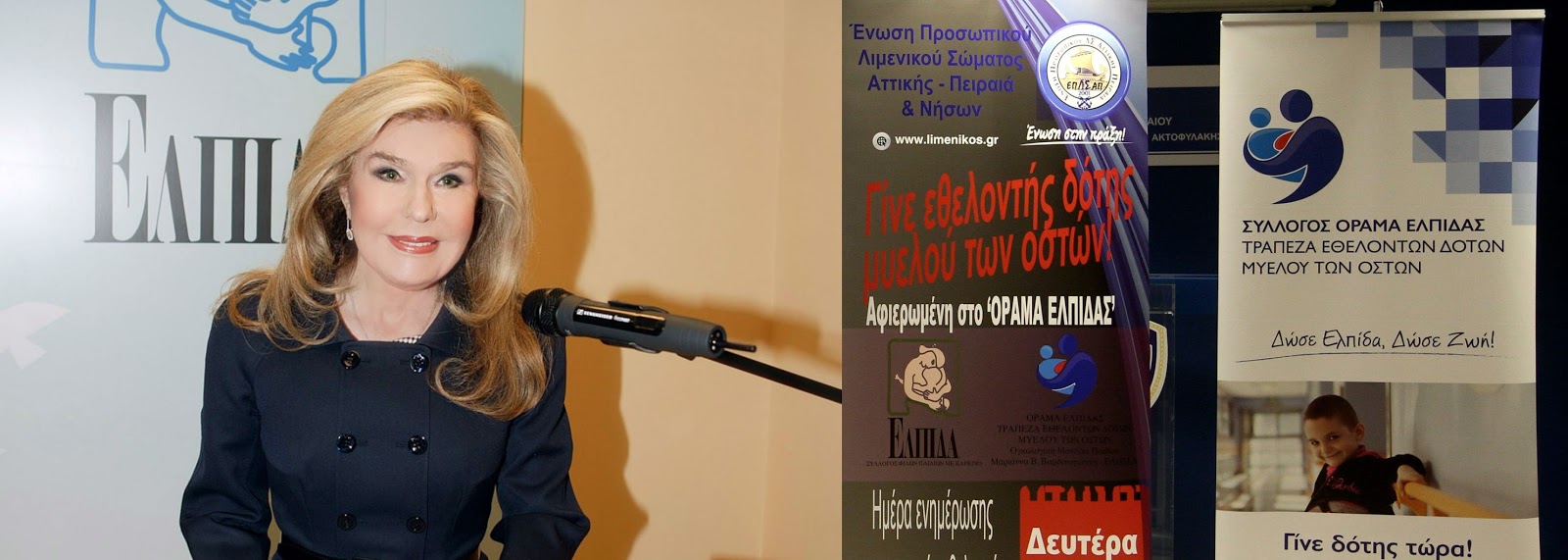 Ευχαριστήρια επιστολή προέδρου «ΟΡΑΜΑ ΕΛΠΙΔΑΣ» κας Μαριάννας Β ...